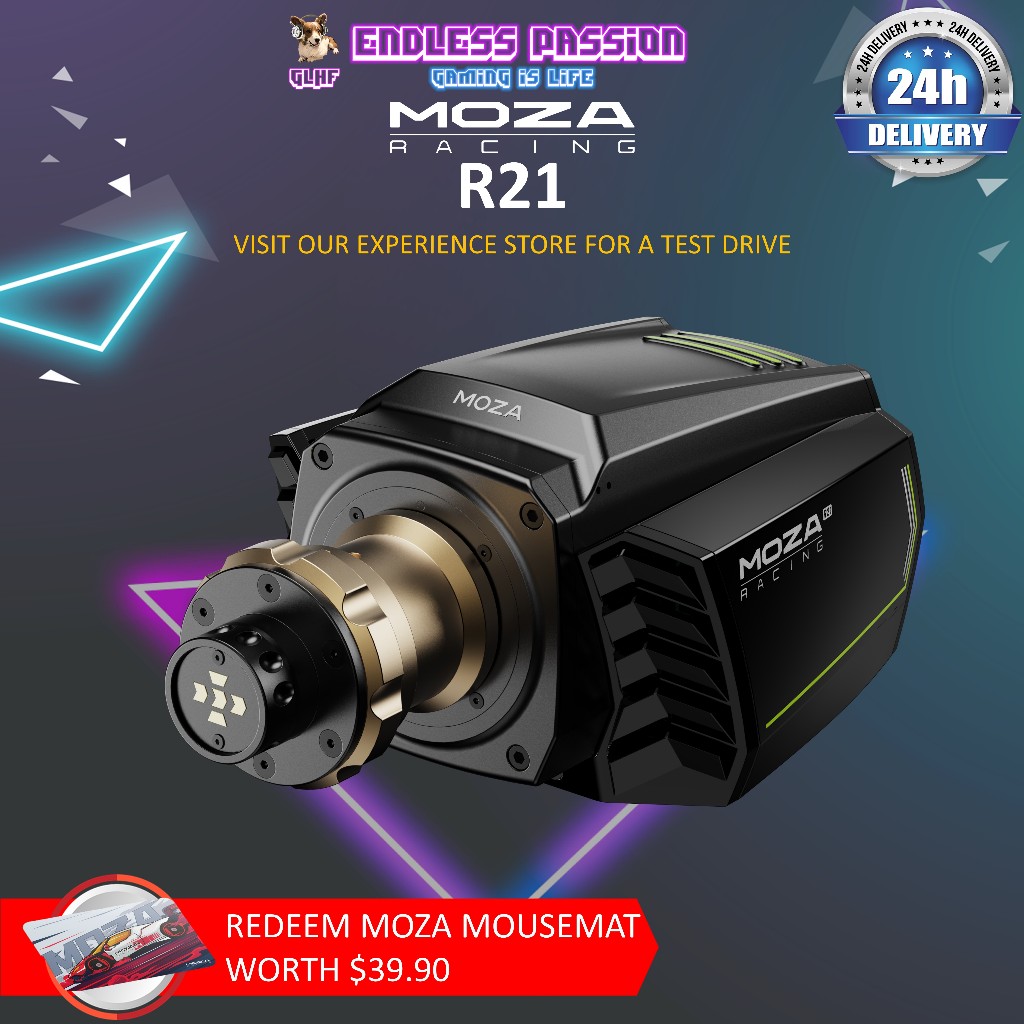 MOZA R21 V2 Wheel Base - RS033 | Shopee Singapore
