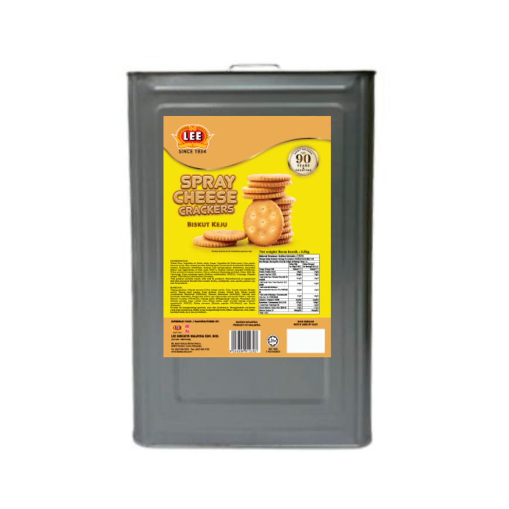 Lee Spray Cheese Crackers 3.5KG | Shopee Singapore
