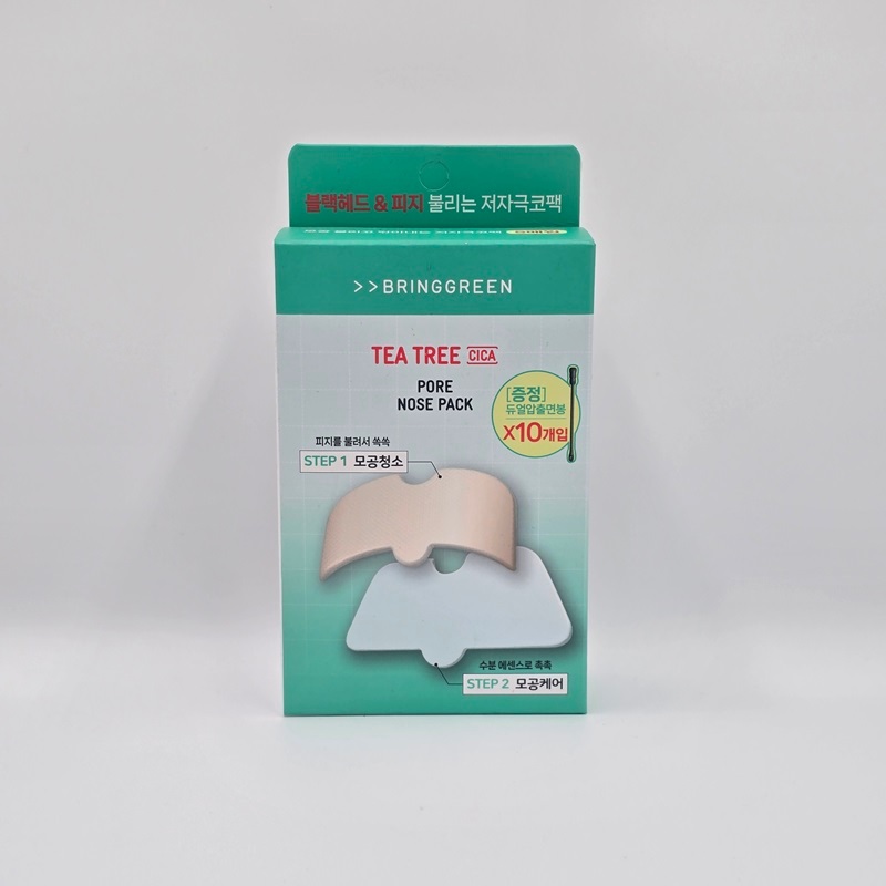 [Bring Green] Tea Tree Cica Pore Nose Pack 5EA | Shopee Singapore