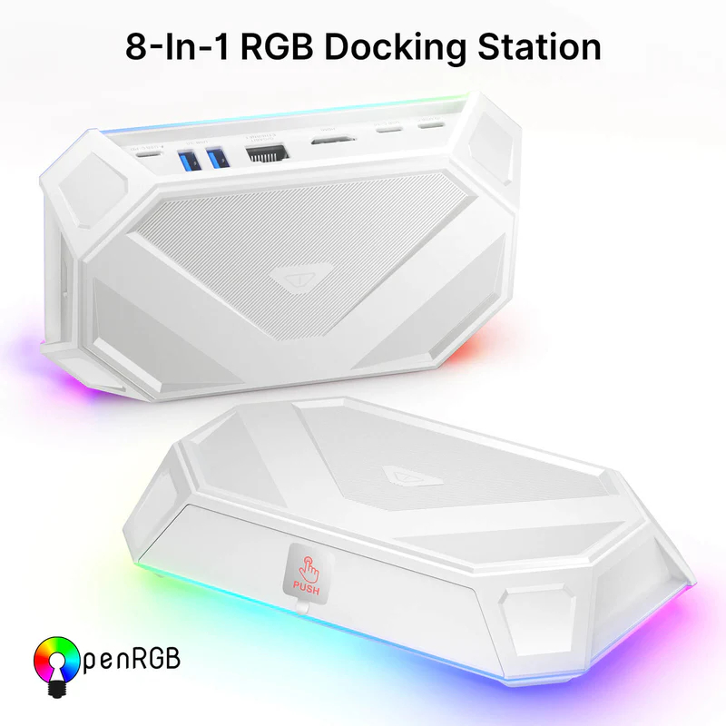 Official JSAUX RGB Docking Station - Compatible Dock to Valve Steam ...