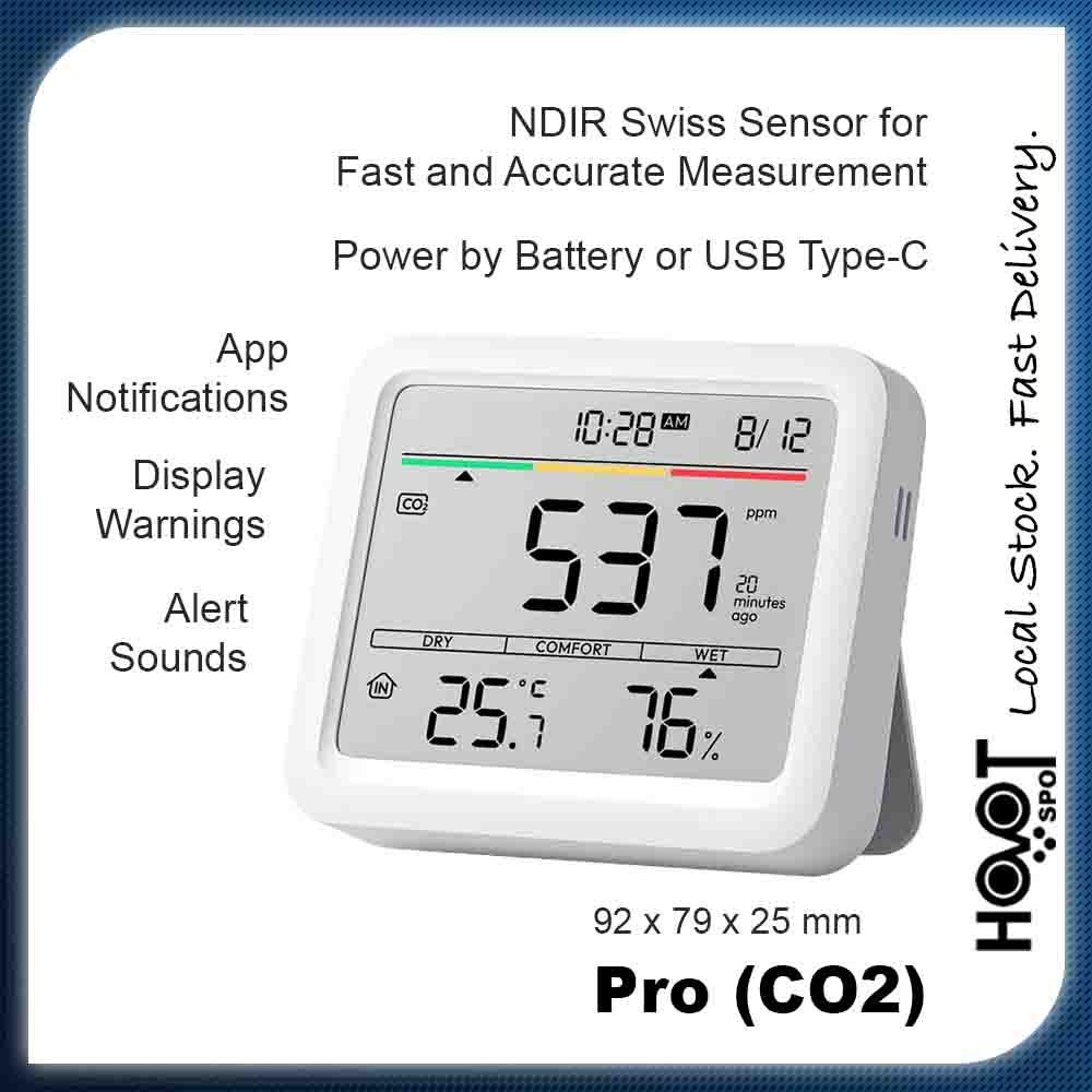 SwitchBot Meter Pro CO2 Monitor | Shopee Singapore