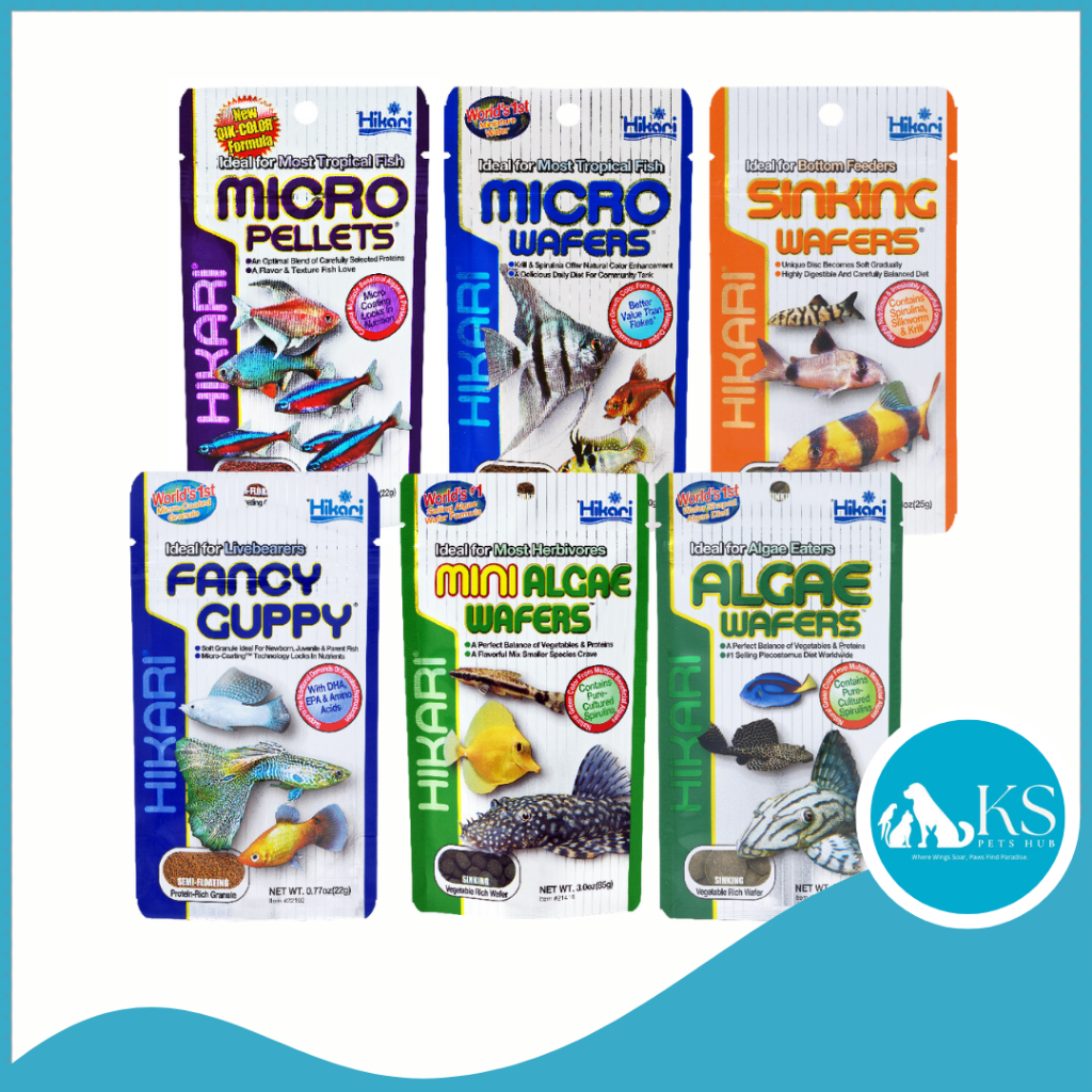 Hikari Micro Pellets/ Micro Wafer/ Mini Algae Wafer/ Algae Wafer ...