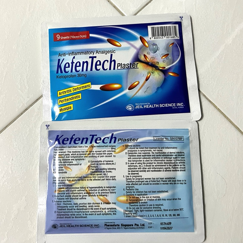 PAIN RELIEVER PLASTER 2 packs Bundle | Shopee Singapore