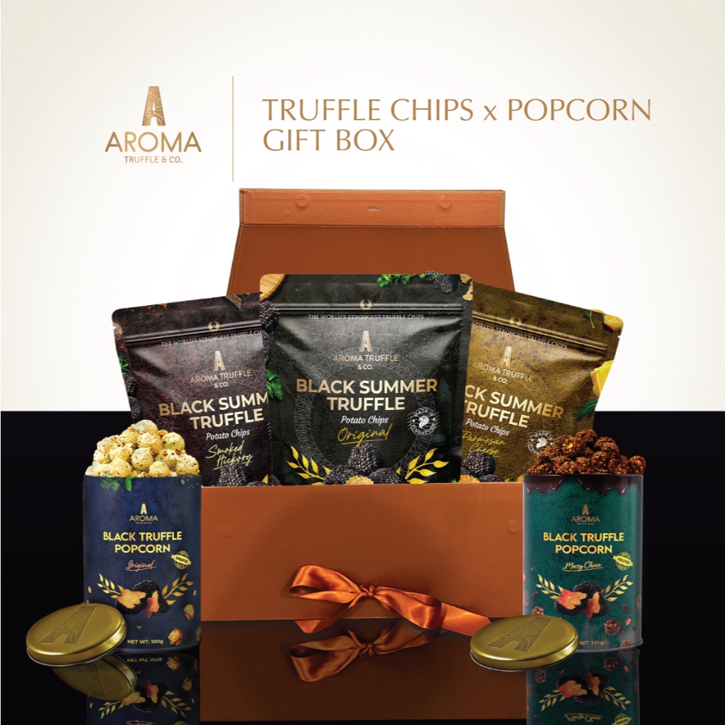 Trufflicious Bundle B: Black Truffle Chips + Truffle Popcorn - Aroma ...