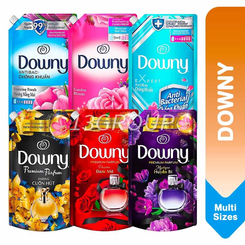 Downy Fabric Softener Refill Pack / Long-Lasting Fragrance, Assorted ...