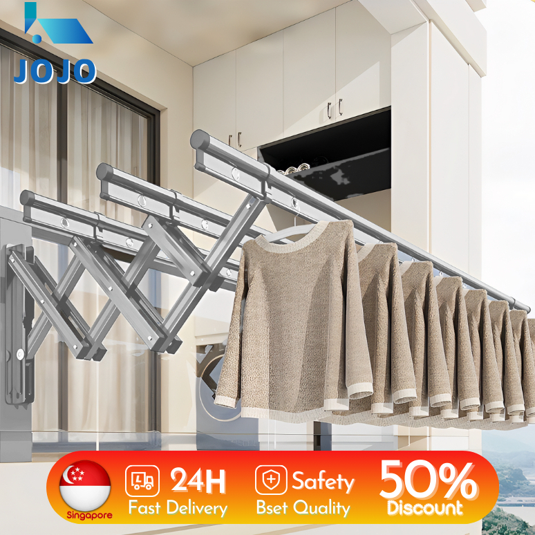 Hidden Folding Drying Rack Solid Aluminum Alloy drying rack Drying Rack ...