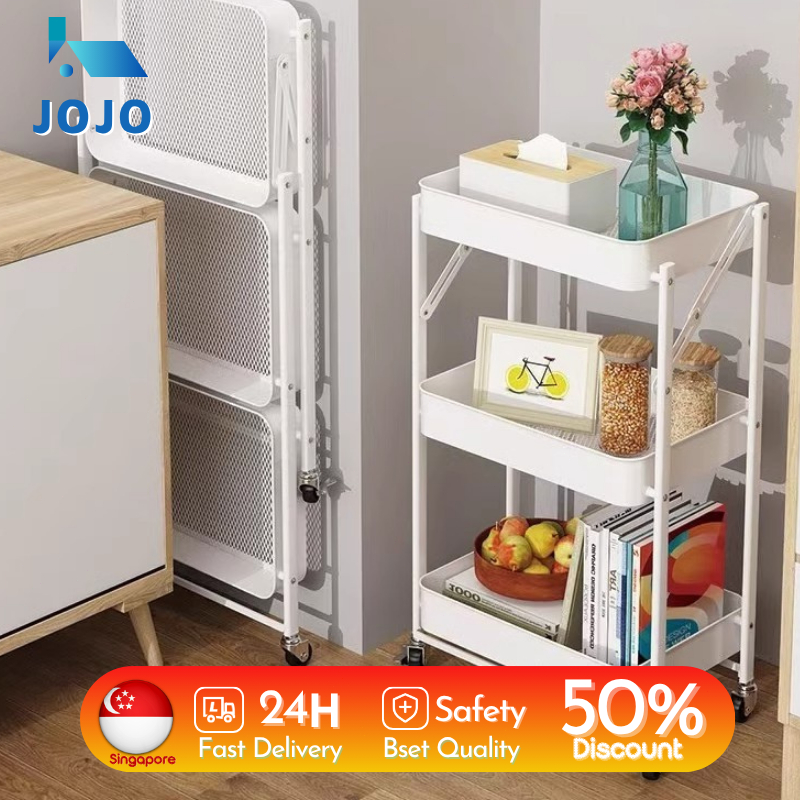 Foldable Trolley Rack Foldable Trolley Rack Multi-purpose dining table ...