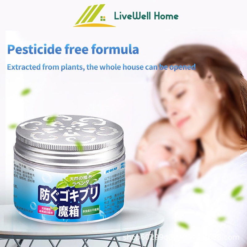 Japan Imported Plant-Based Cockroach Repellent Gel | Smokeless Indoor ...