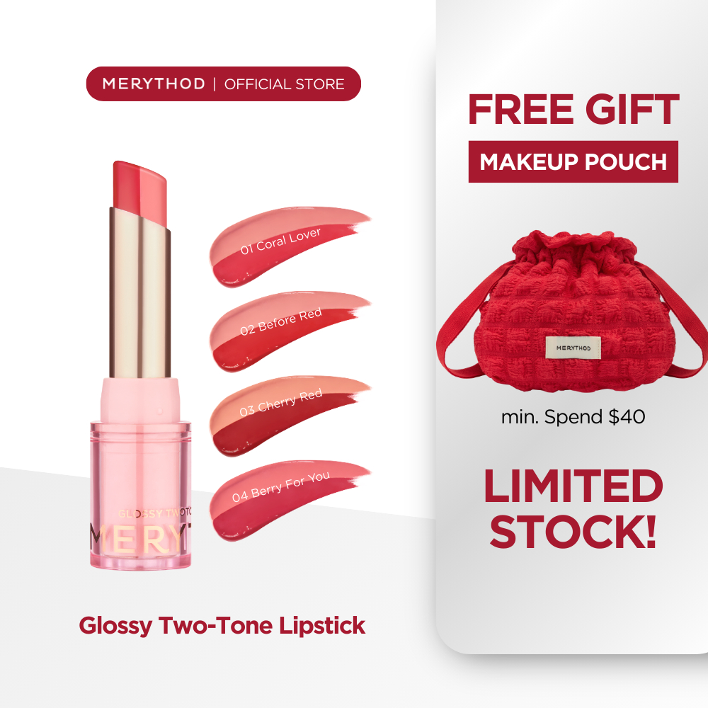 MERYTHOD Glossy Two Tone Lipstick – The Ultimate Lipstick for a ...
