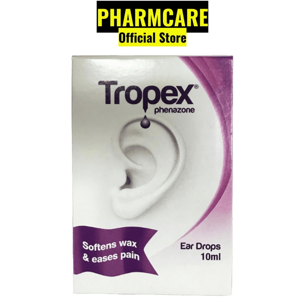 Tropex Ear Drops 10ml Soften Ear Wax | Shopee Singapore