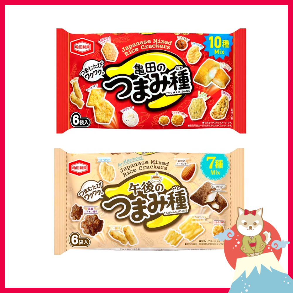 Kameda Seika Kameda Tsumami Dane Japanese Mixed Rice Crackers Snacks ...