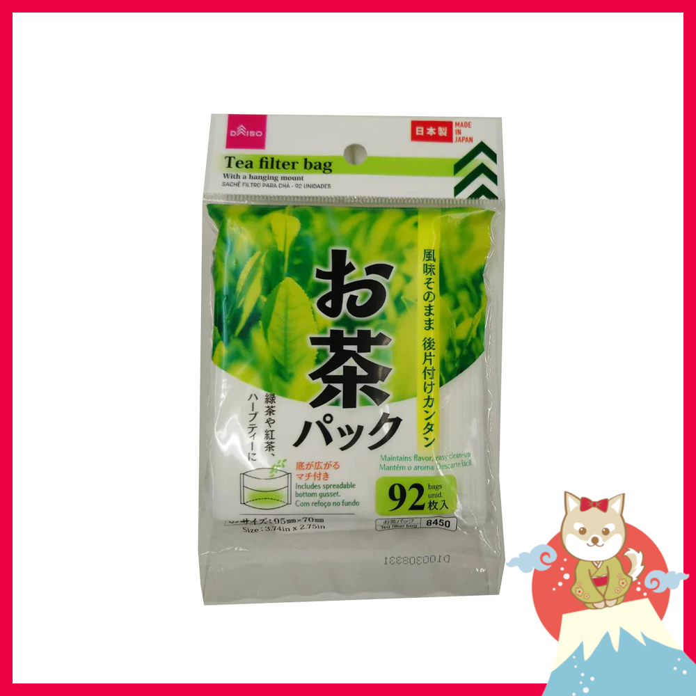 Daiso Japan Tea Pack Tea Filter Bag 92 bags【Delivery from Japan ...