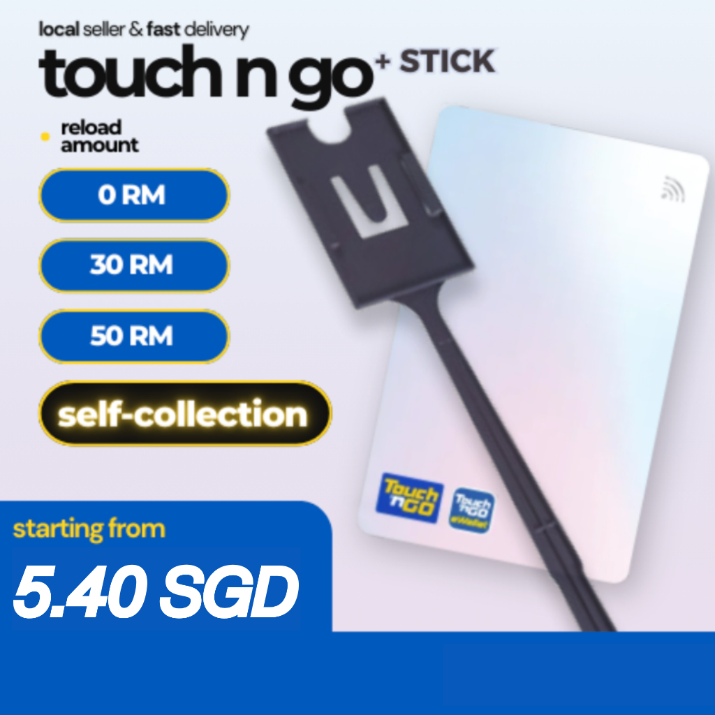 SG Seller |Exp Date: 03/2032 |Touch N Go NFC Card | Self-Top-Up with ...