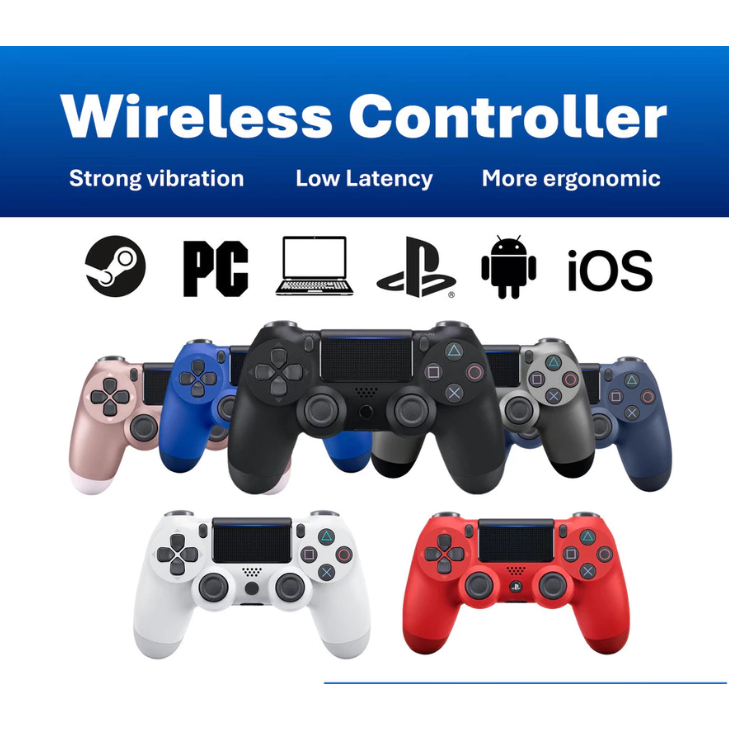 [SG Seller⭐] PS 4 Game Controller DualShock 4 Bluetooth PS 4 Game ...