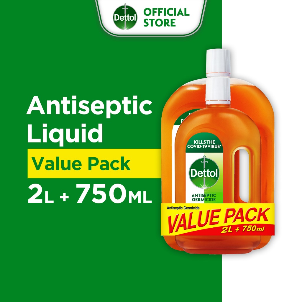 Dettol Antibacterial Disinfectant Multi-Use Liquid, Germ Killer ...