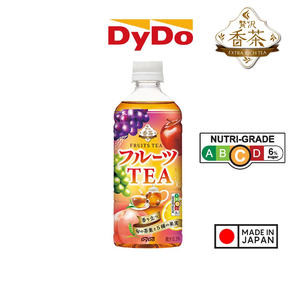 DyDo Extra Rich Tea - Fruits Tea | Mixed Fruit Tea | Japanese Fruit Tea ...