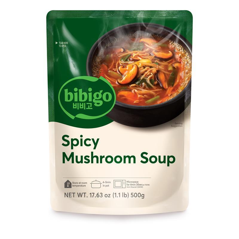 CJ Bibigo Spicy Mushroom Soup (500g) | Shopee Singapore