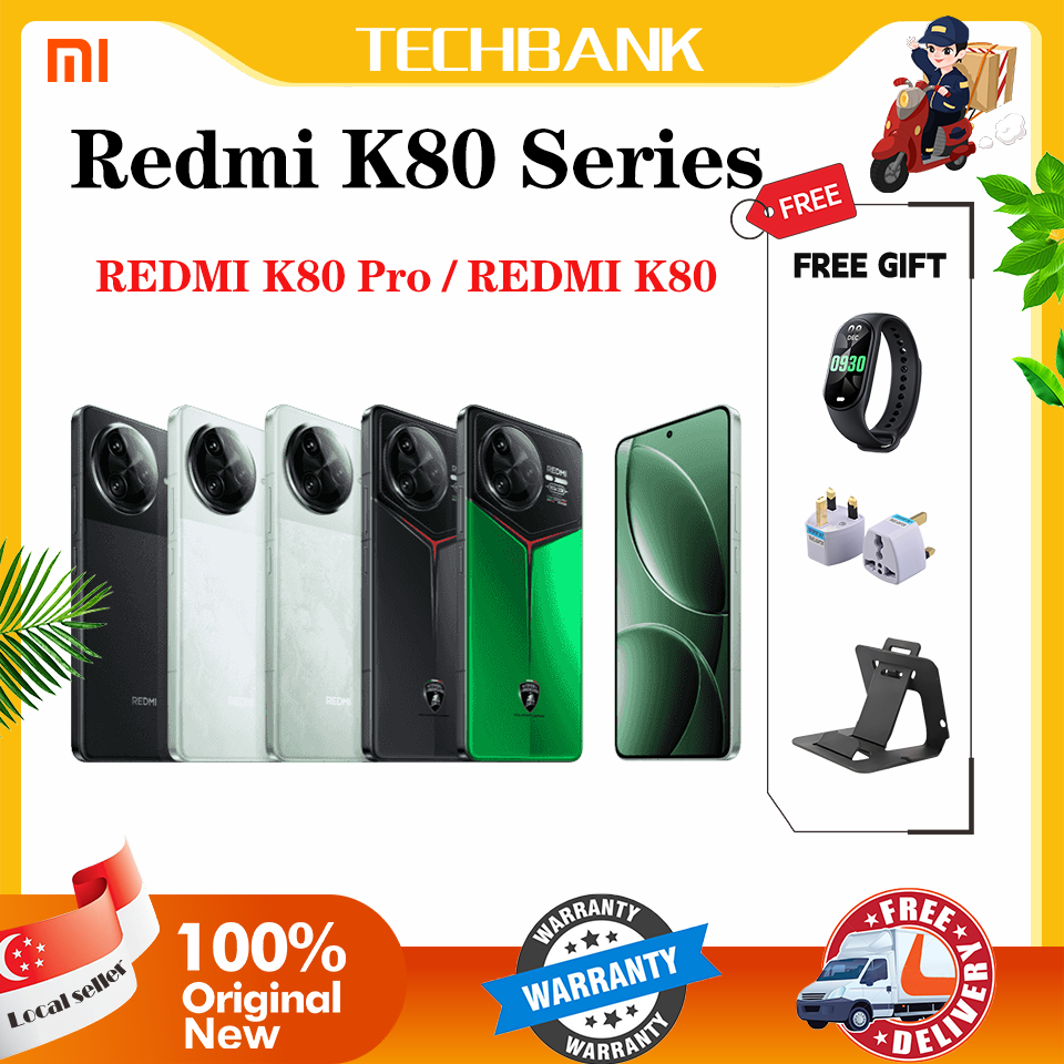 Xiaomi Redmi K80 Pro Snapdragon 8 Elite Redmi K80 Snapdragon 8 Gen 3 chipset and 3,200-nit ...