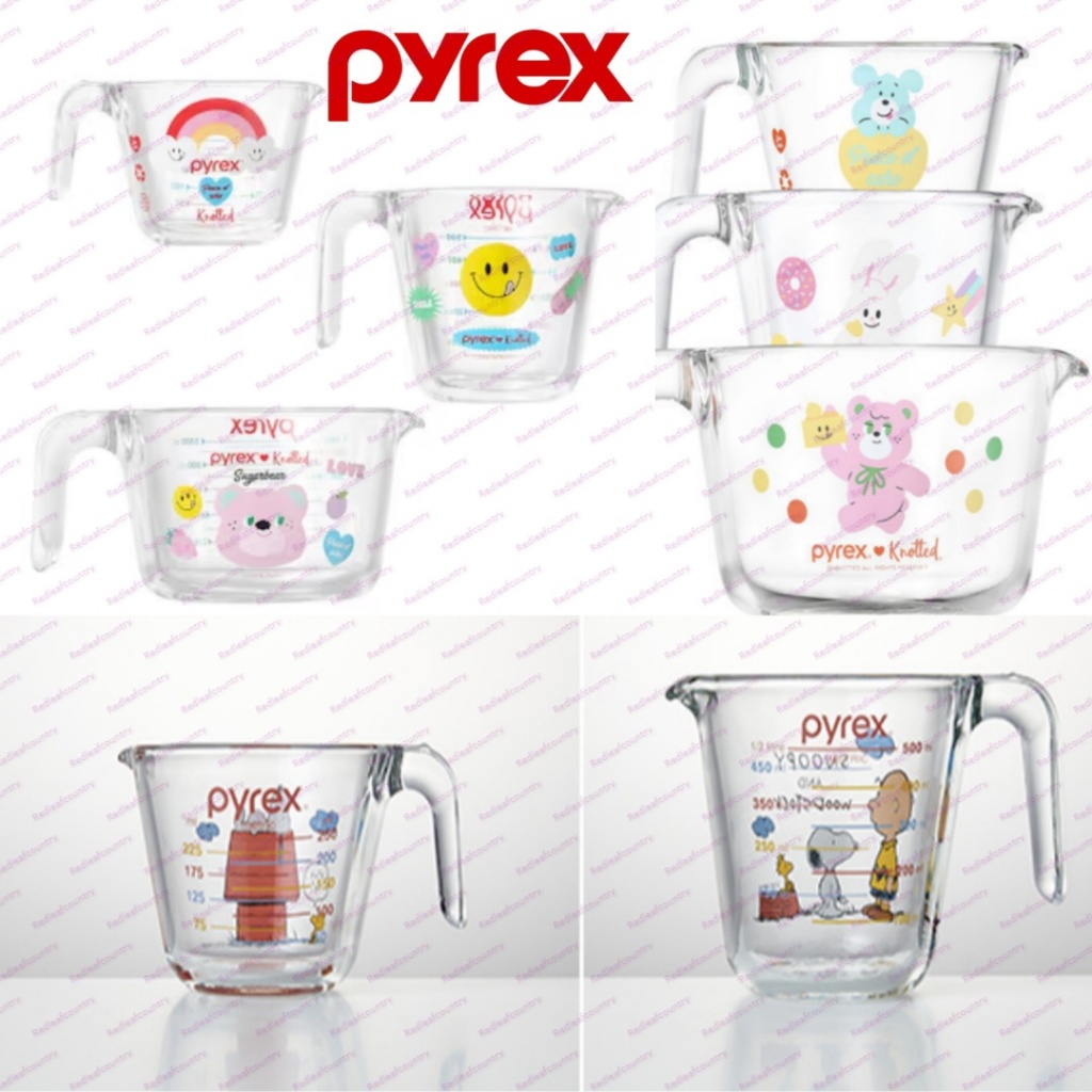 Pyrex x Snoopy Measuring Cup 250ml 500ml Pyrex Measuring Cup Snoopy ...