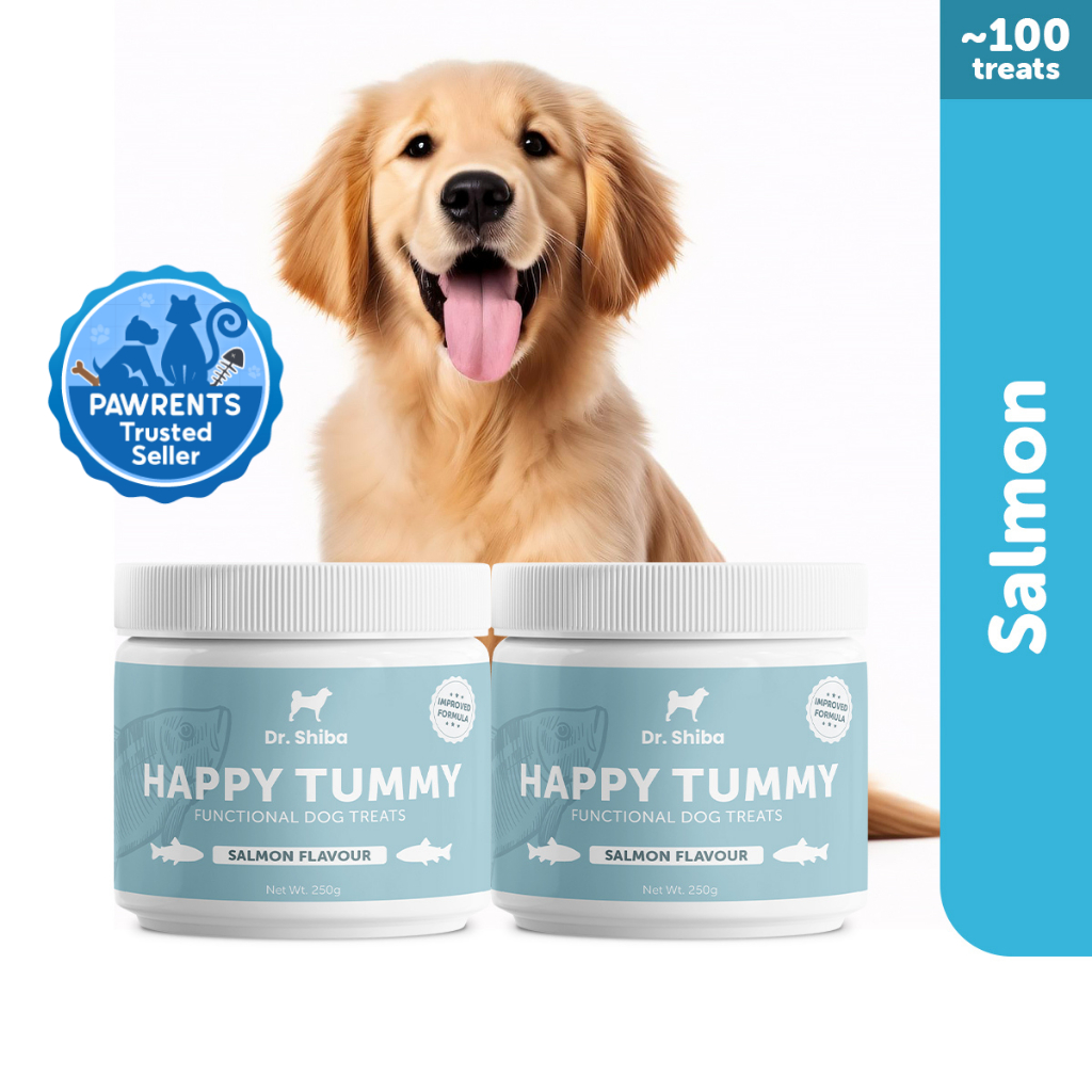 Dr Shiba Happy Tummy 2 X Healthy Dog Treats Snacks, Dog Multivitamins ...