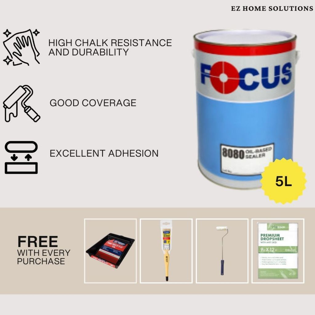 [FREE PAINTING KIT ] Focus 8080 Oil Sealer: High-Performance Sealer for ...
