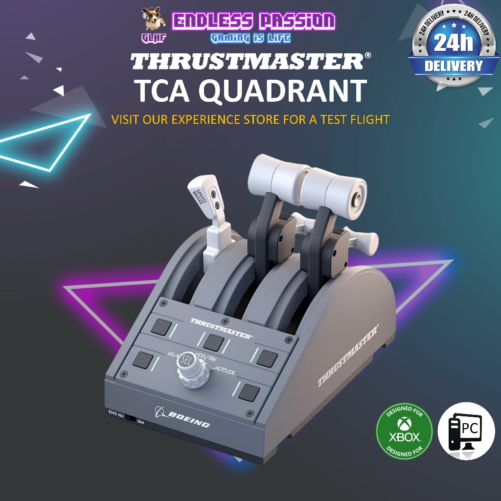 Thrustmaster TCA Quadrant Boeing Edition (Xbox Series X, PC) - 4060219 ...