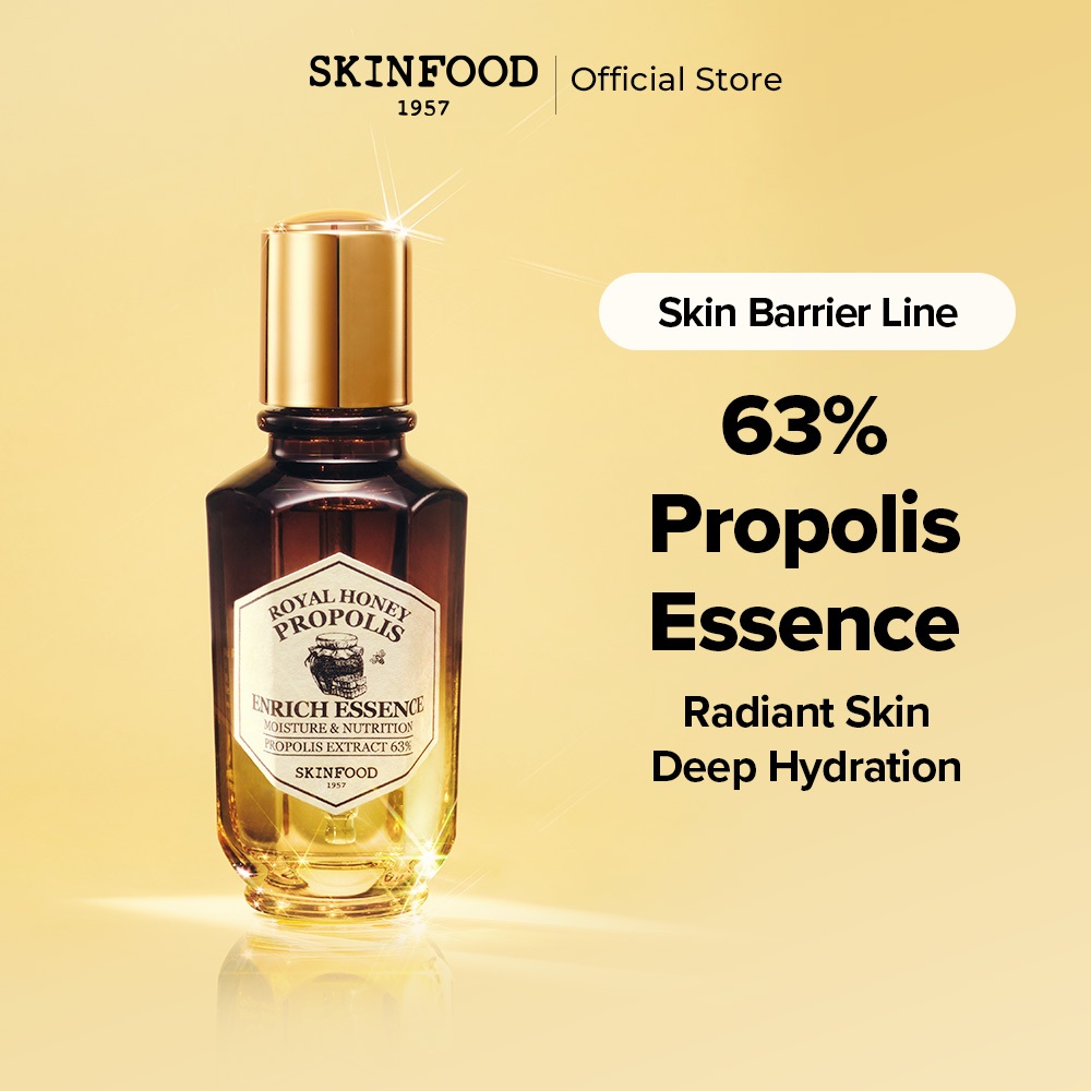 [SKINFOOD Official] Royal Honey Propolis Enrich Essence 50ml / Moisturizing & Strengthening ...