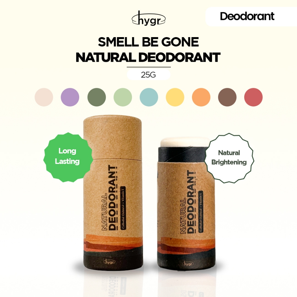 Smell Be Gone Natural Deodorant in Papertube Packaging 25g | Shopee ...