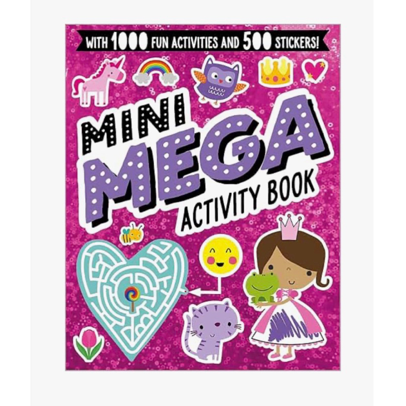 [SG Stock] Mini Mega Activity Book with 1000 fun activities & 500 ...