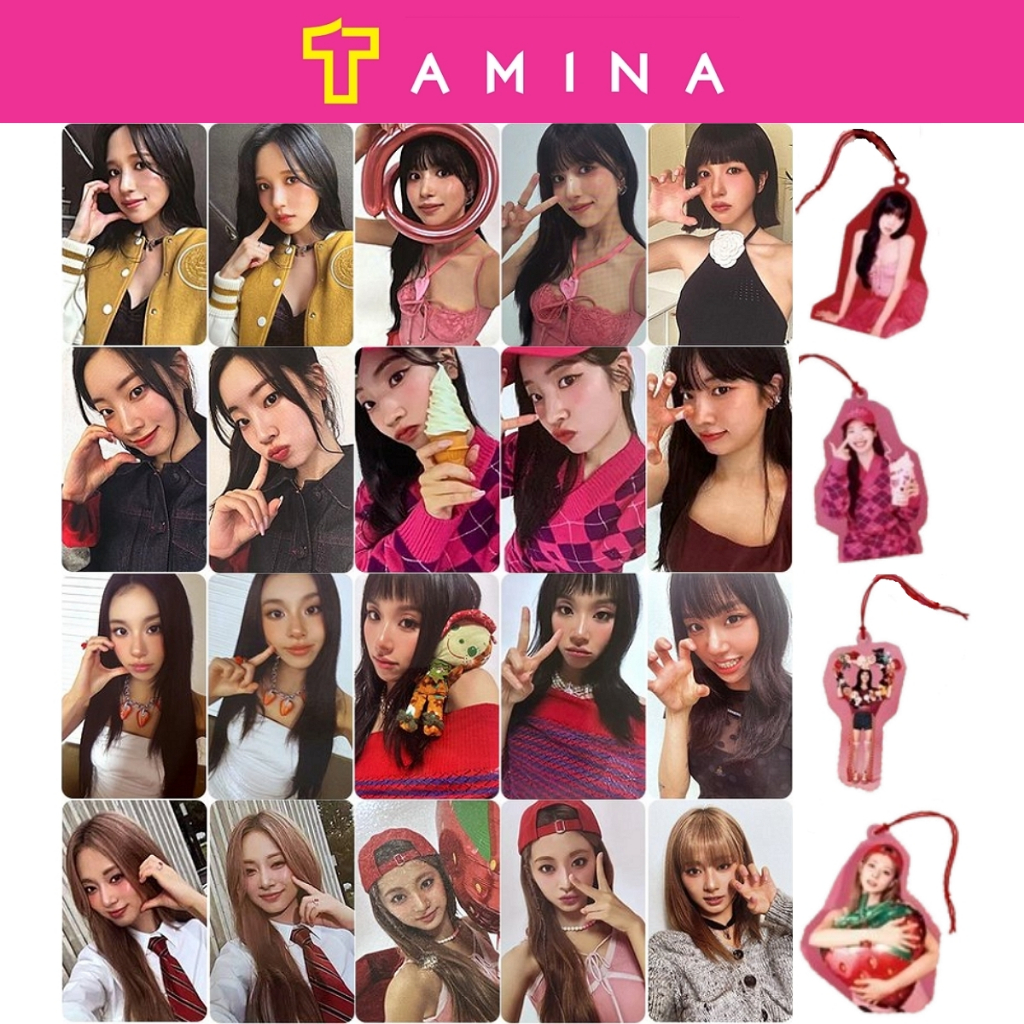 TWICE 14th Mini Album STRATEGY Album Photocard 2 (Mina, Dahyun ...