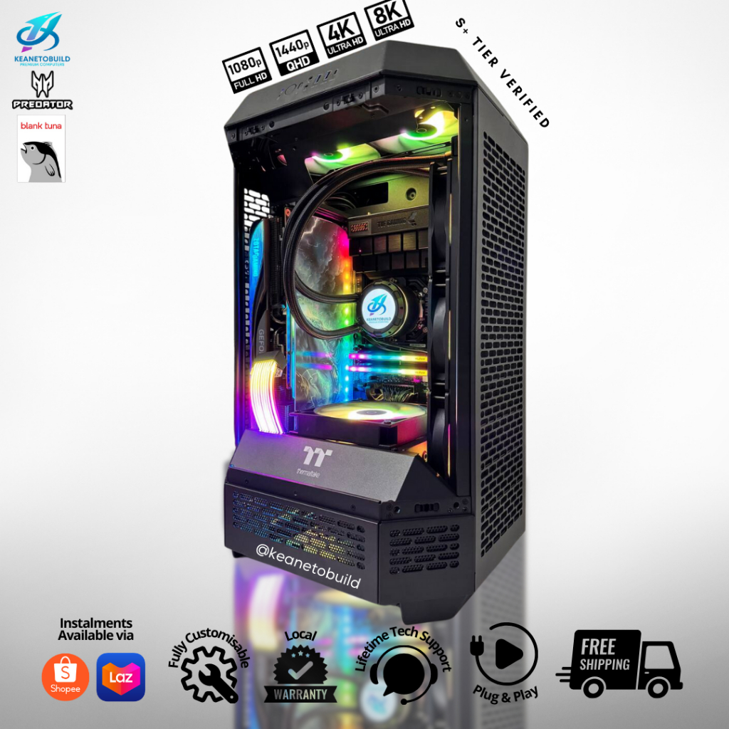 Custom Gaming PC Desktop Computer - AMD Ryzen 7 7800X3D + RTX 4080S ...