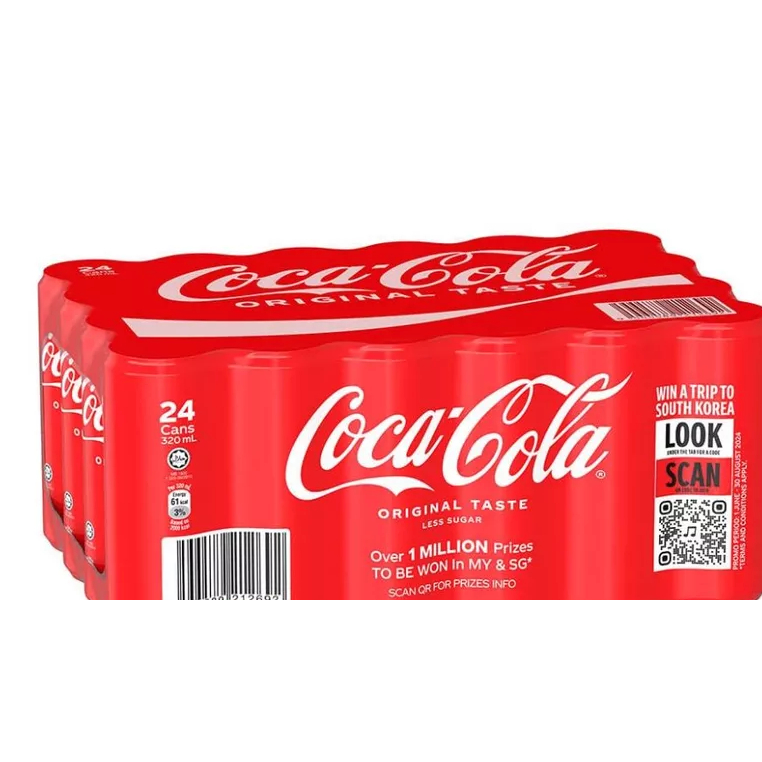 COCA-COLA COKE 24 CANS X 320ML | Shopee Singapore