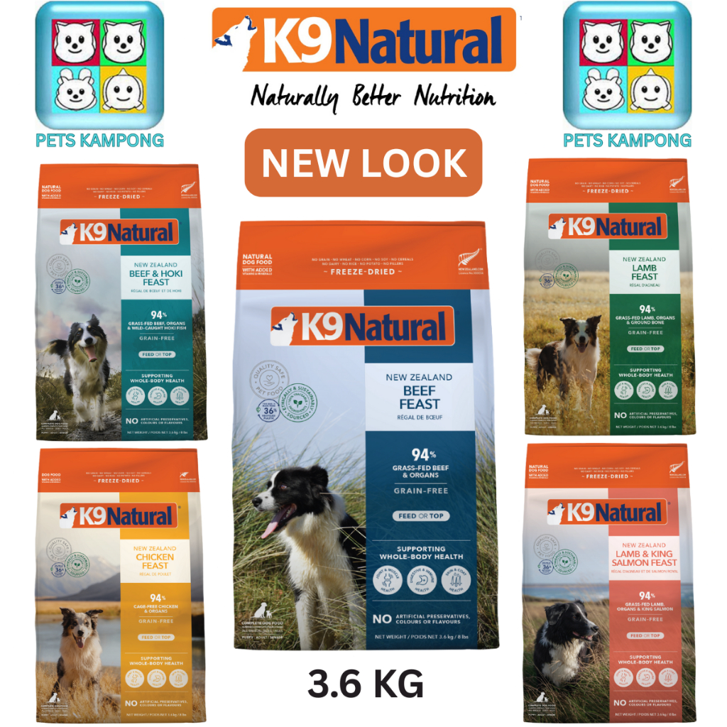 K9 Natural Freeze Dried Food 3.6kg | Shopee Singapore