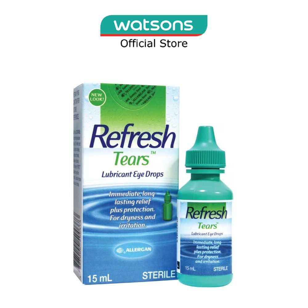 REFRESH Tears Eye Drops 15ml (Expiry: Feb`2026) | Shopee Singapore