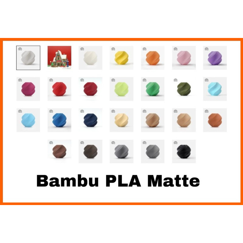[100% Authentic] 🇸🇬Bambu Lab™️ 3D Filament | PLA Matte (Refill/no spool ...