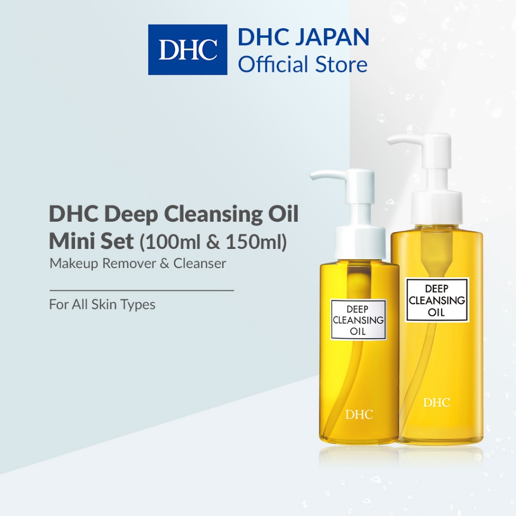 DHC Deep Cleansing Oil- Mini set (150ml & 100ml) | Shopee Singapore