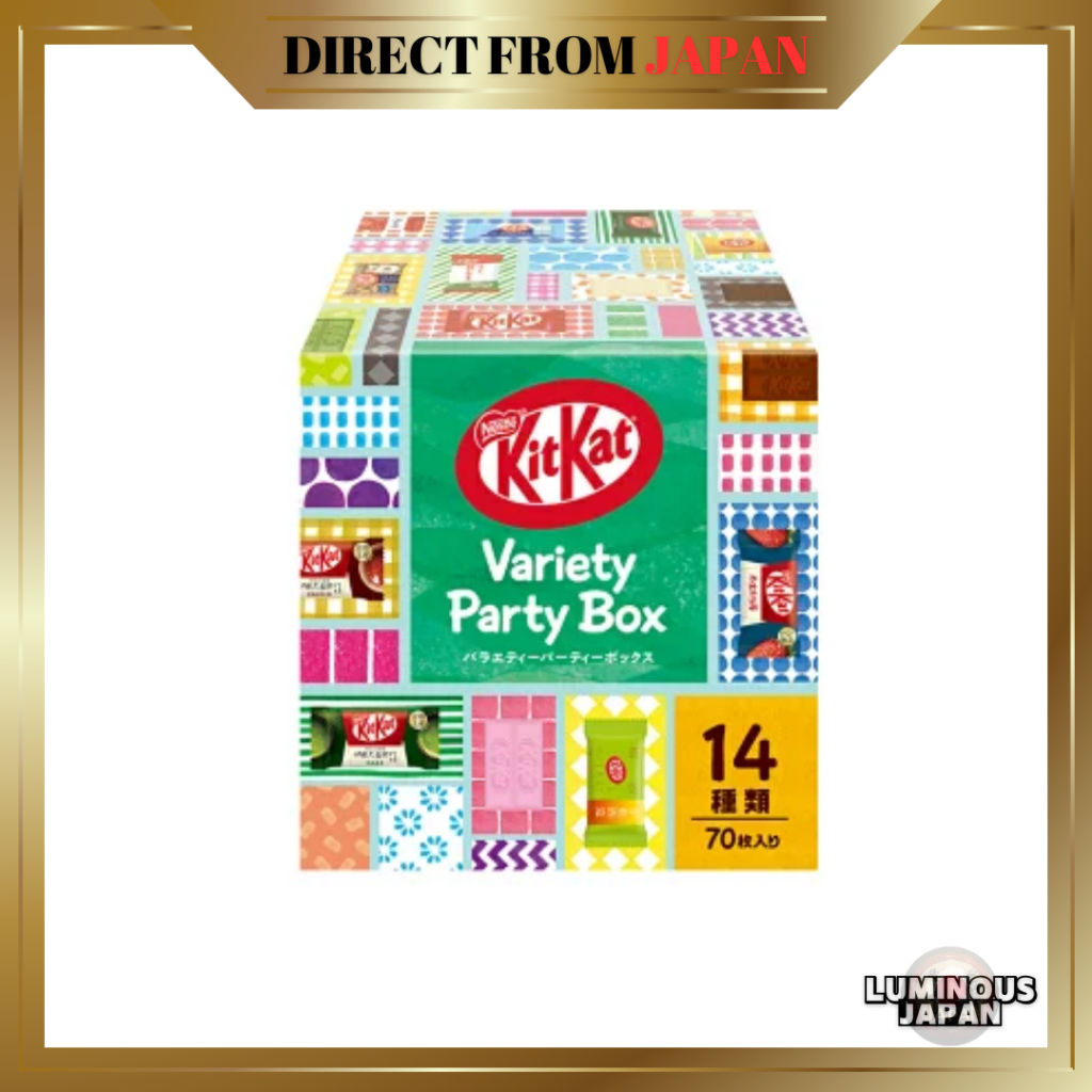 【Direct from Japan】Nestle Kit Kat Mini Variety Party Box 70 pieces ...