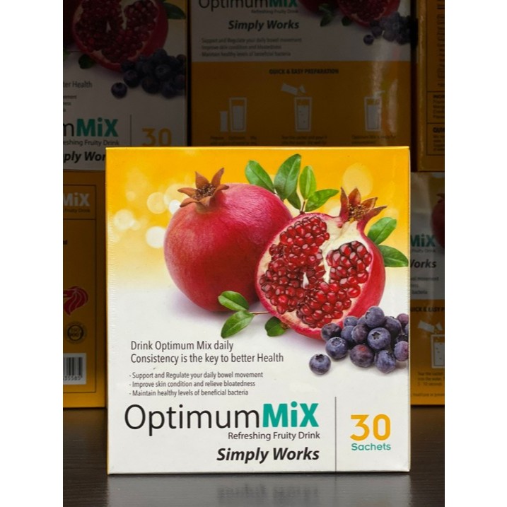 OPTIMUM Mix Fruity Drink helps constipation indigestion | Shopee Singapore