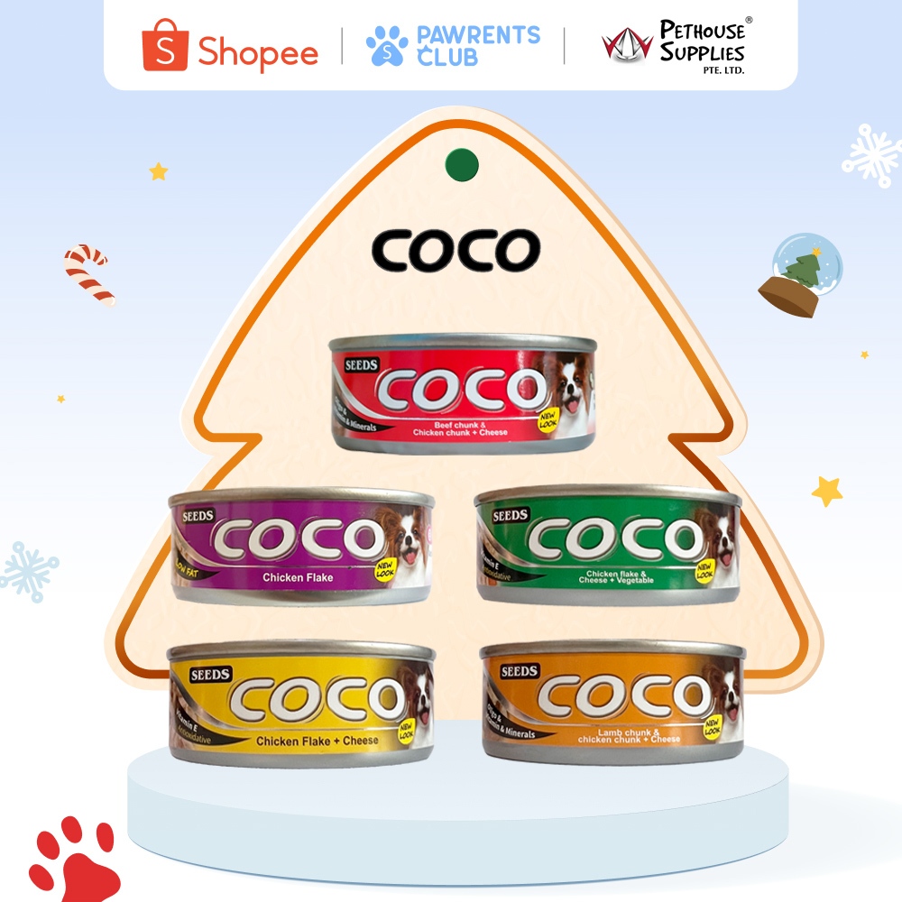 COCO Dog Food 80g (24cans/ctn) | Shopee Singapore