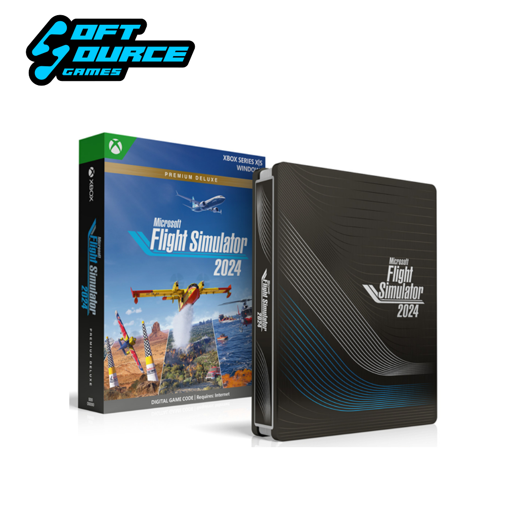 XSX Microsoft Flight Simulator 2024 Premium Deluxe Steelbook Edition ...