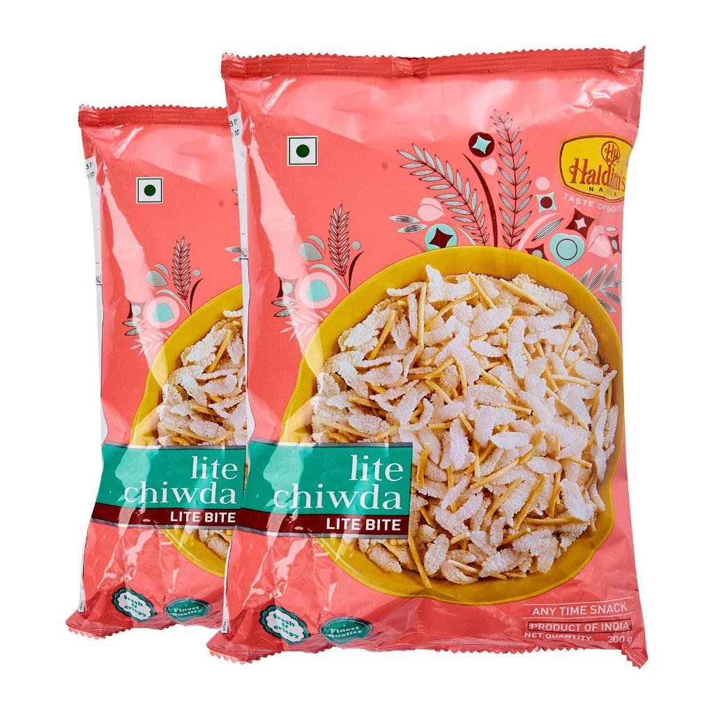 Haldiram's Namkeen Lite Chiwda 2x200g | Shopee Singapore
