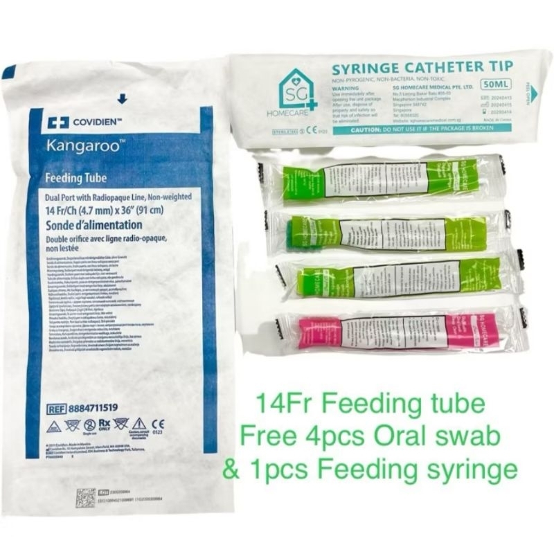 SG Local Seller Kangaroo 12FR or 14FR feeding tube | Shopee Singapore