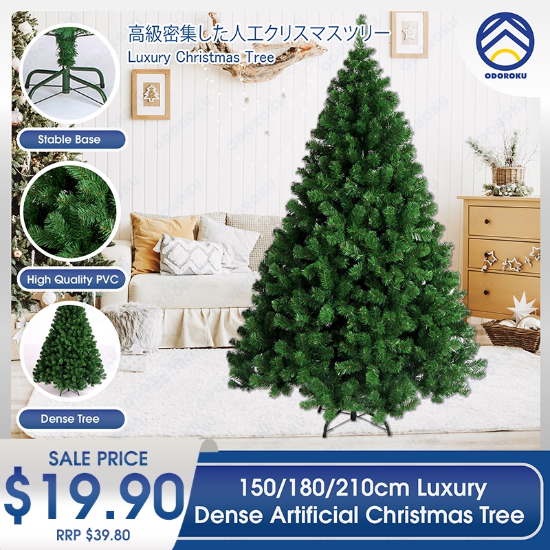 ODOROKU 150/180/210cm Premium Artificial Christmas Tree Luxury Premium ...