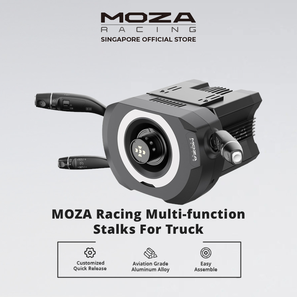 MOZA Racing Multi-function Stalks For Truck | Shopee Singapore