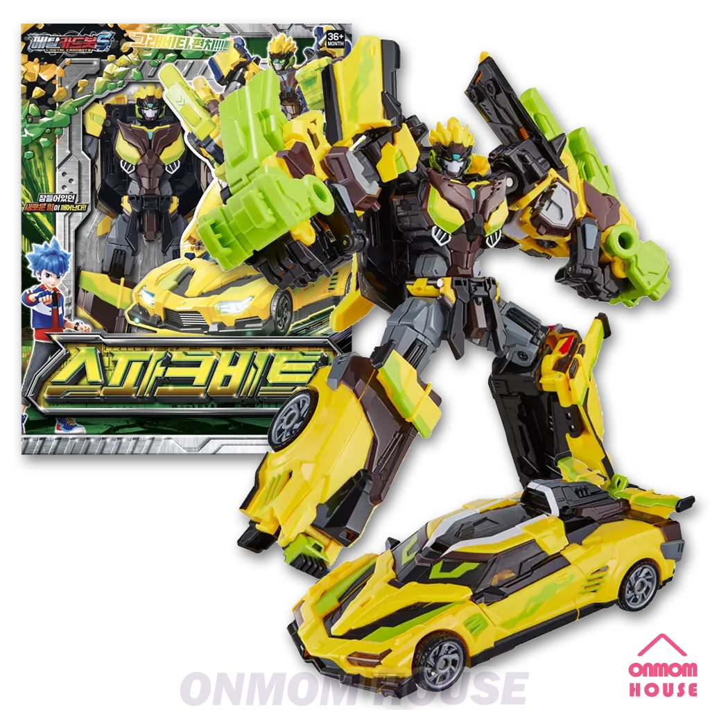 Metal Cardbot S SPARKBIT Sports Car Transformer Robot Toy 2025 Spark ...