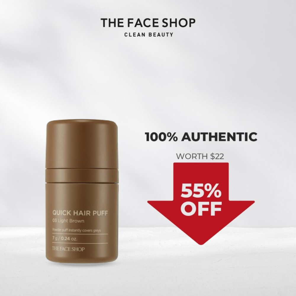 THEFACESHOP Quick Hair Puff | Shopee Singapore