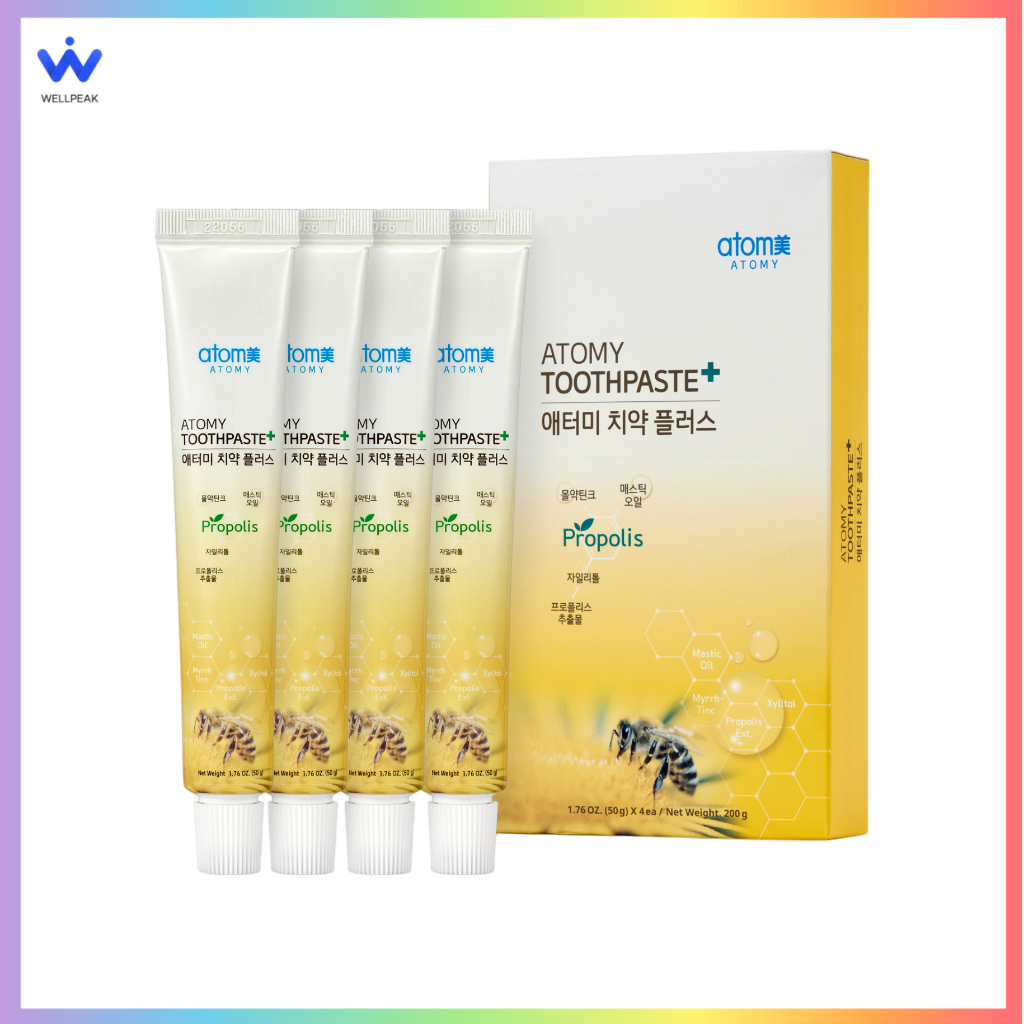 Atomy Toothpaste plus 50g, (4ea, 1set) | Shopee Singapore