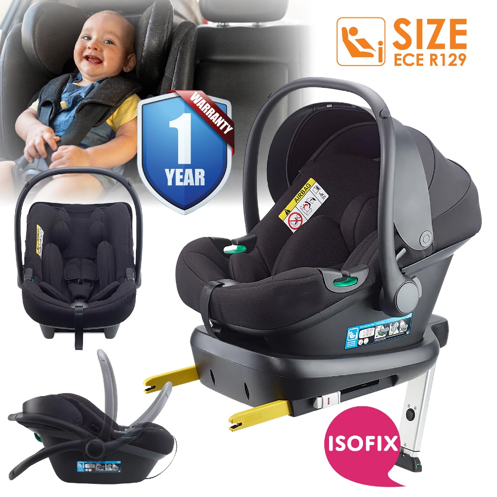 [FREE GIFT] Lucky Baby Seyftee iSize Isofix Safety Infant Carseat (3 ...