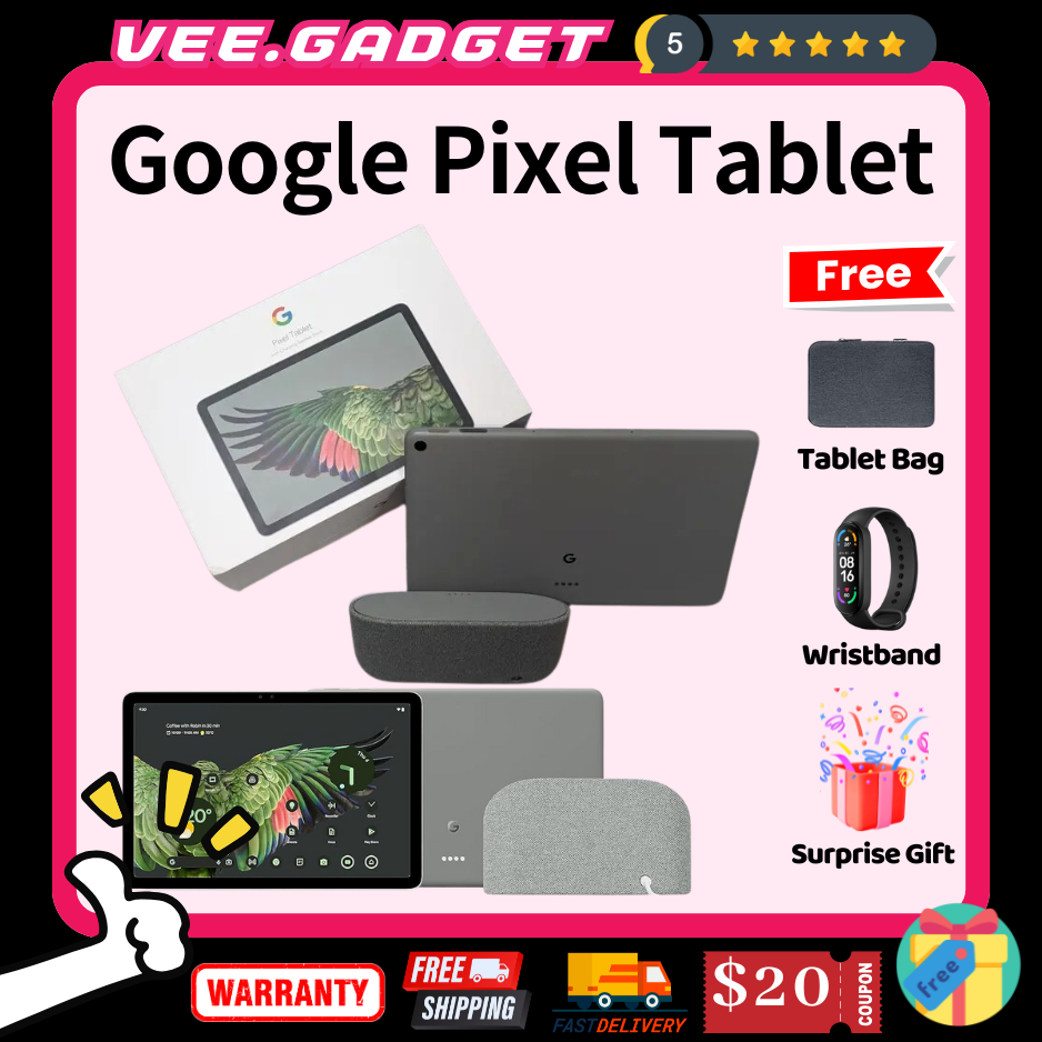 [NEW] Google Pixel Tablet 10.95 Inches | Google Tensor G2 | Shopee ...
