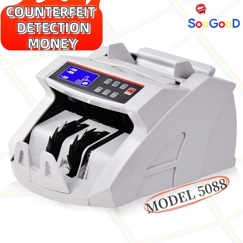 Counterfeit Detection Money Model 5088 Counter Multi Currency Counter Counterfeit Detection